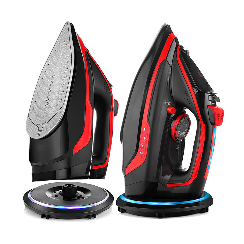 Wireless Steam Irons With Base Station Temperature And Steam Volume ...